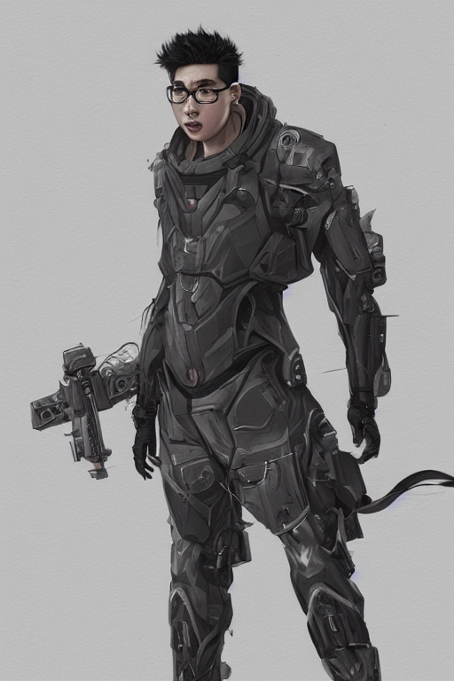 Sci Fi Concept Art Male