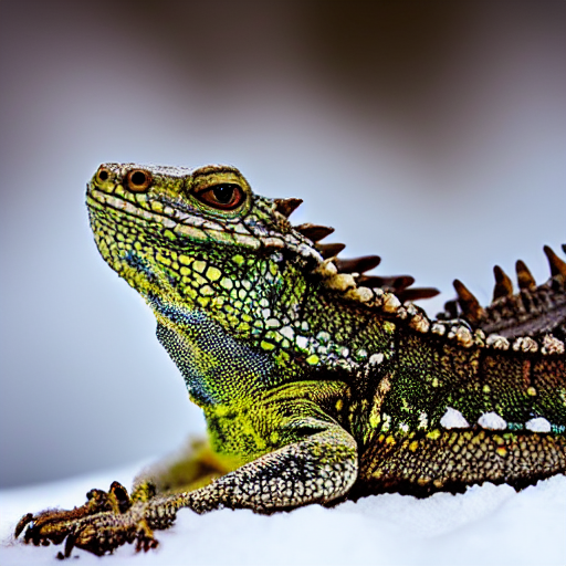 Snow Lizard