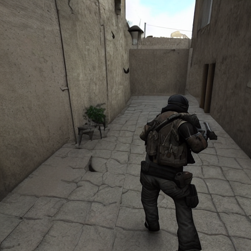 prompthunt: Counter Strike real life gameplay, de_Dust 2 realistic ...