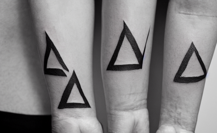 Two Triangle Tattoo Meaning
