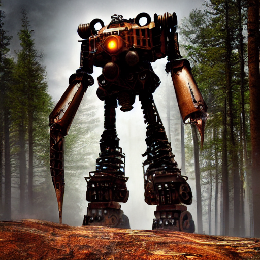 Steampunk Robot Battle