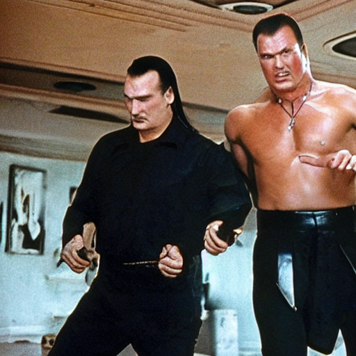 Steven Seagal Muscles