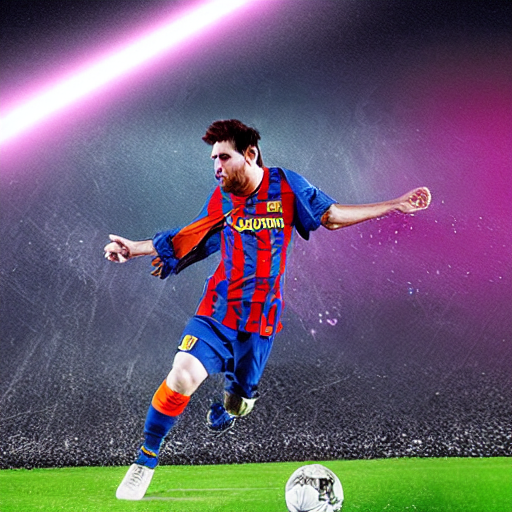 Lionel Messi Shooting Wallpaper