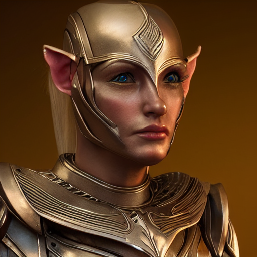 prompthunt: Elven armor bust shot, highly detailed, photorealism ...