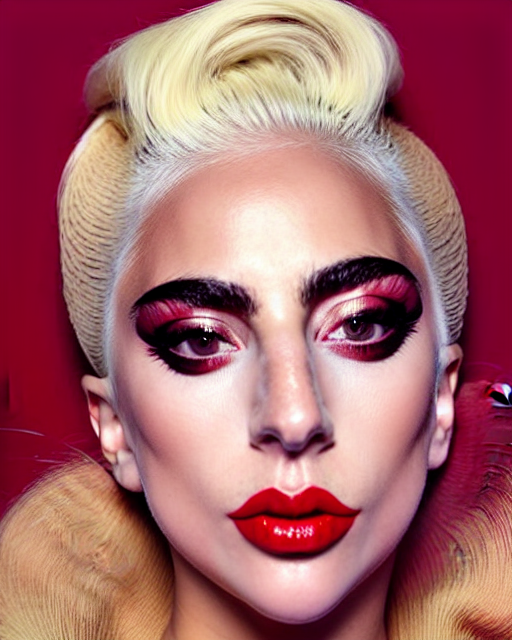 Lady Gaga Face Makeup
