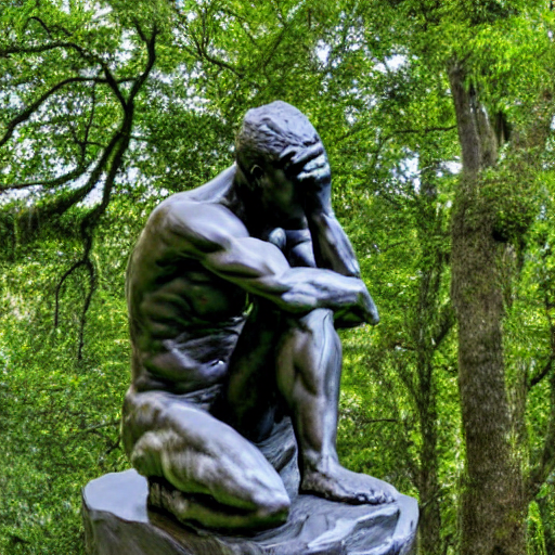 Rodin The Thinker Drawing