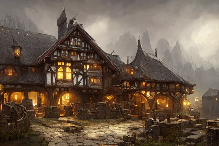 Fantasy Tavern Exterior