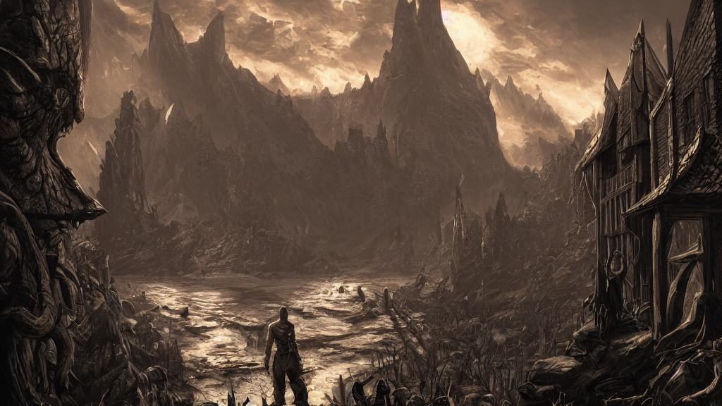 Shivering Isles Art