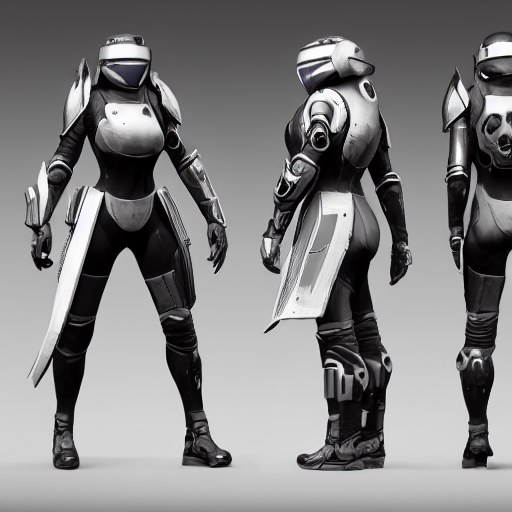 Futuristic Female Armor