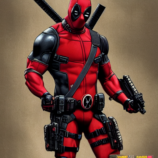 Deadpool Render
