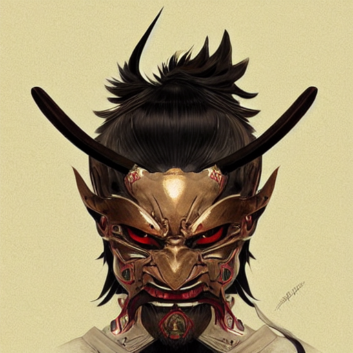 Demon Samurai Concept Art