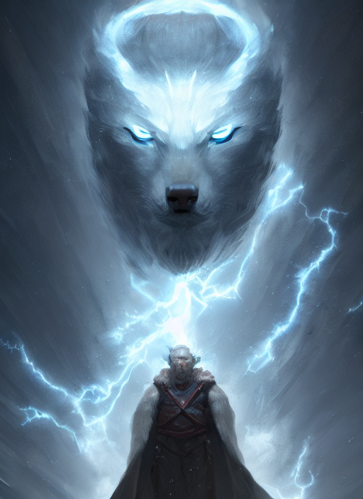 Lightning Wolf Mythology