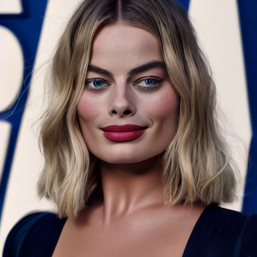 Margot Robbie Face
