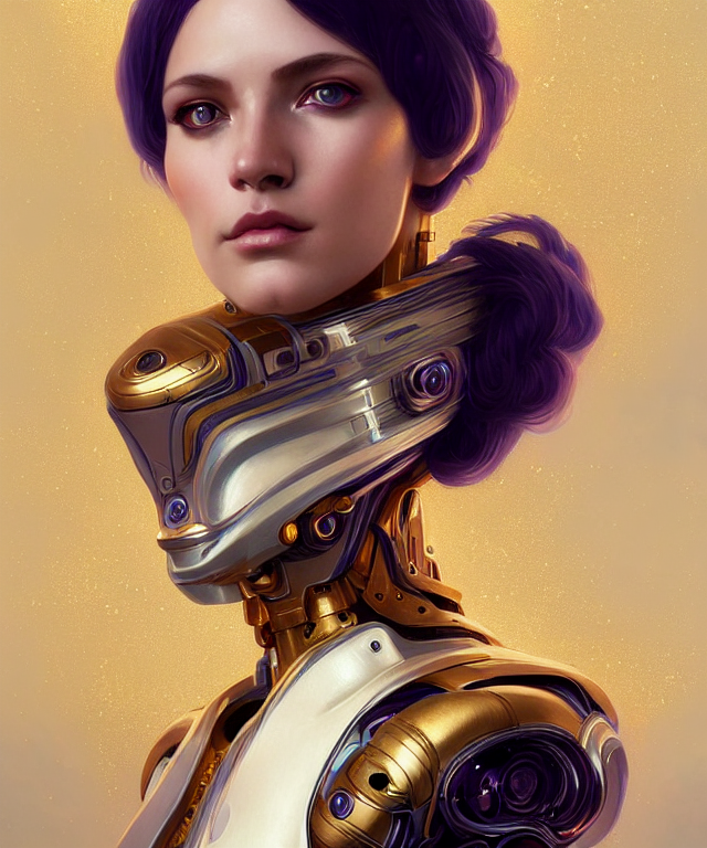 Female Android Concept Art
