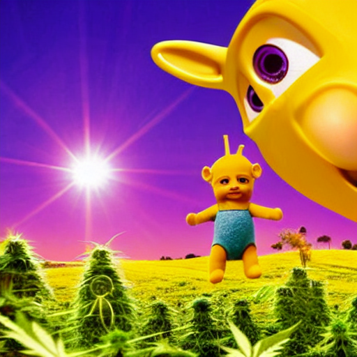 Teletubbies Sun Wallpaper