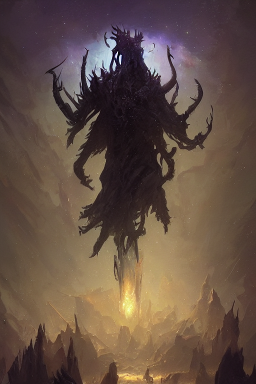 prompthunt: eldritch god, cosmic, nightmare, outer space, aliens ...