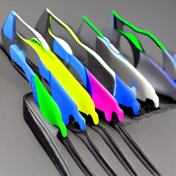 prompthunt: RGB gaming toothbrush manufactured by the company Razor