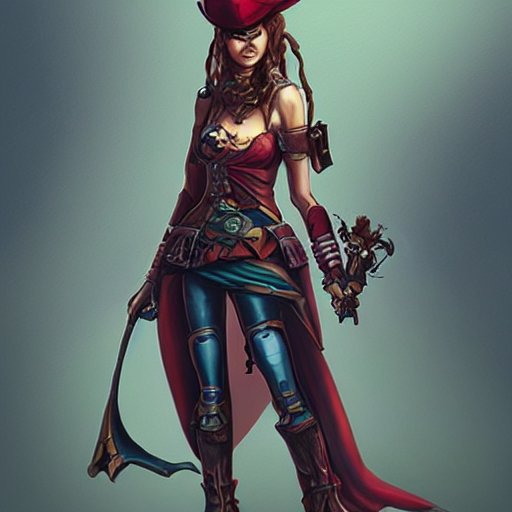 Pirate Character Art