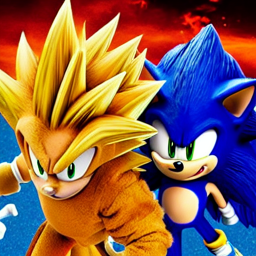 Super Saiyan 2 Sonic