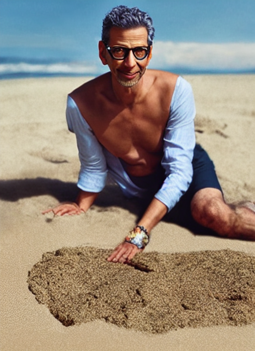 Jeff Goldblum Beach