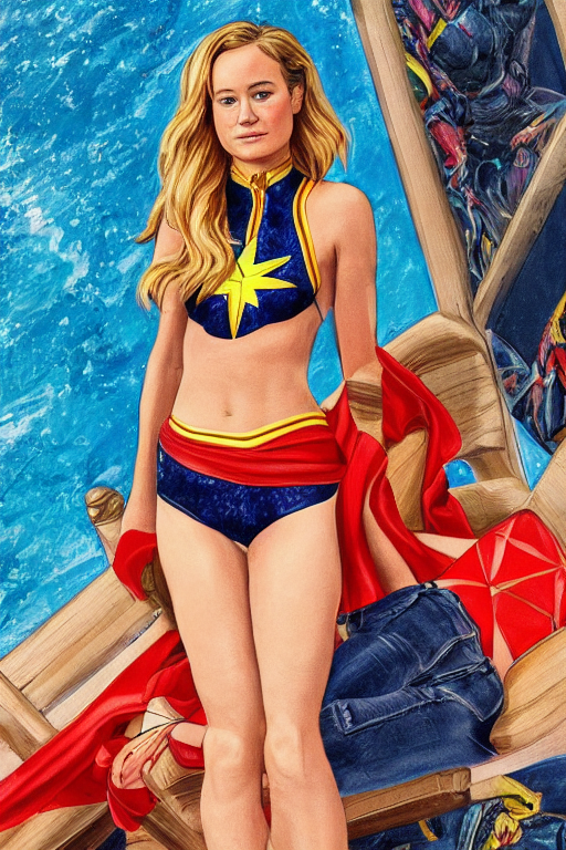 Brie Larson Bikini
