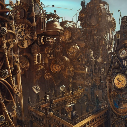 Steampunk Clockwork Wallpaper