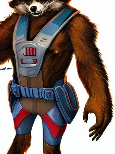 Rocket Raccoon Concept Art