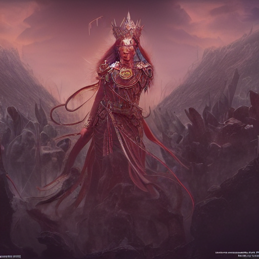 prompthunt: queen marika the eternal, elden ring, concept art, trending ...