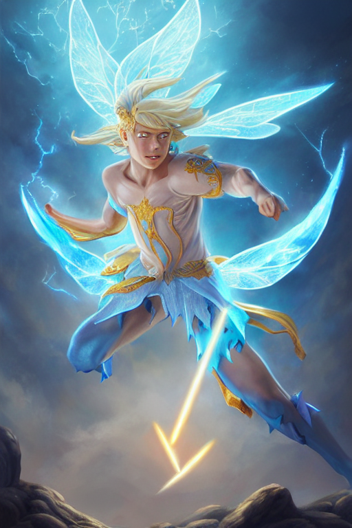 Anime Lightning Fairy