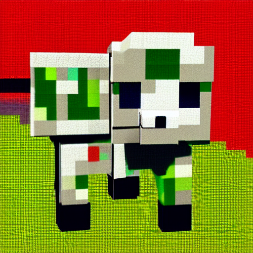Minecraft Sheep Head Pixel Art