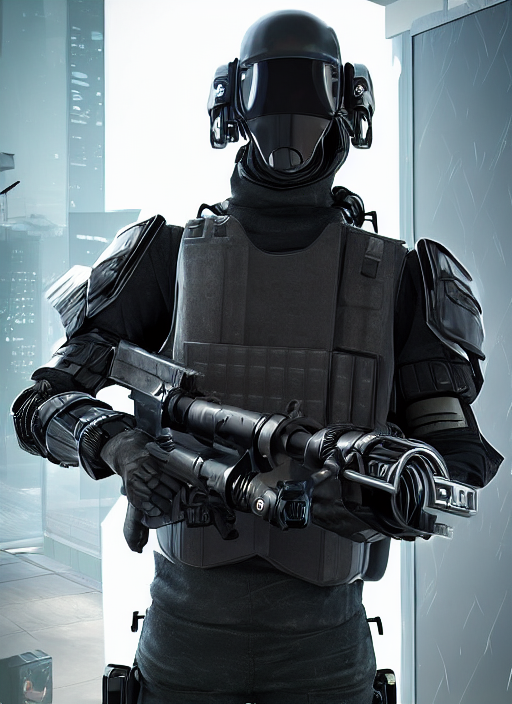 Cyberpunk Swat