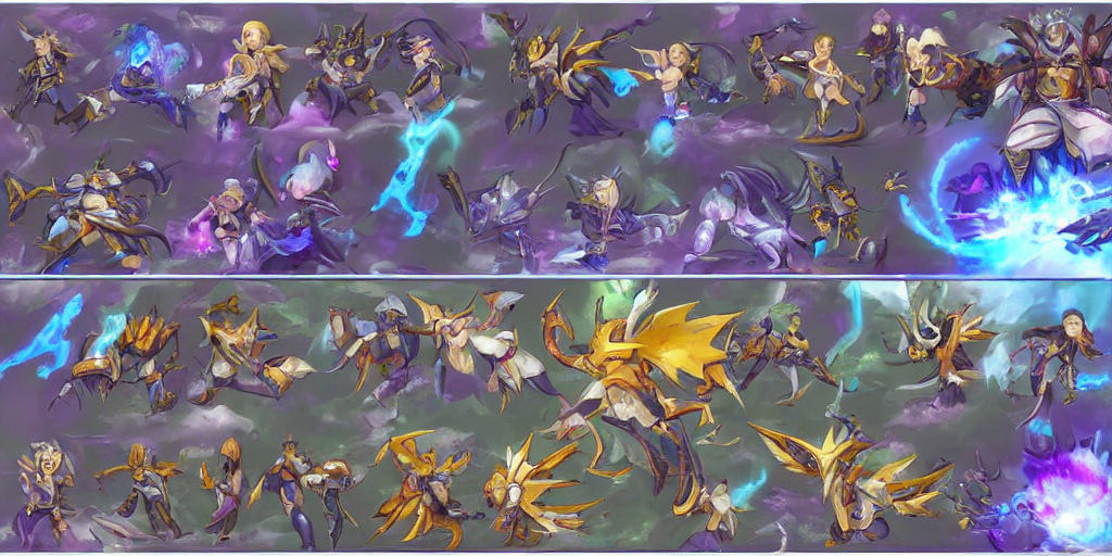 prompthunt: phantasy star battle, pokemon batle gba, tileset asset ...