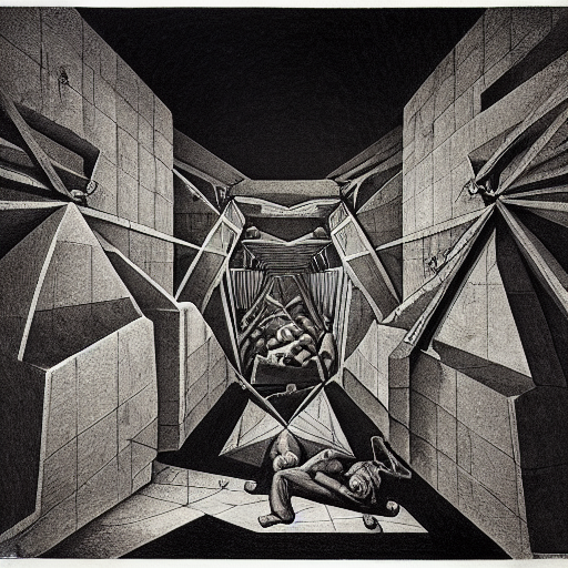 Ambiguous Space Drawing