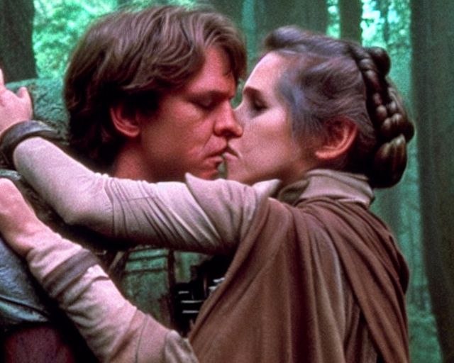 Luke Skywalker And Princess Leia