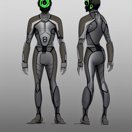 Sci Fi Concept Art Male