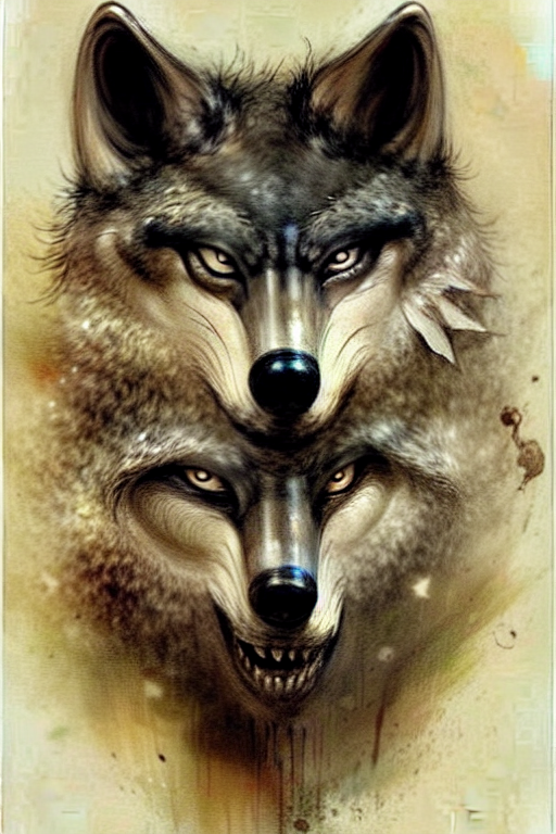 prompthunt: ( ( ( ( ( plastic wolf mask. muted colors. ) ) ) ) ) by ...