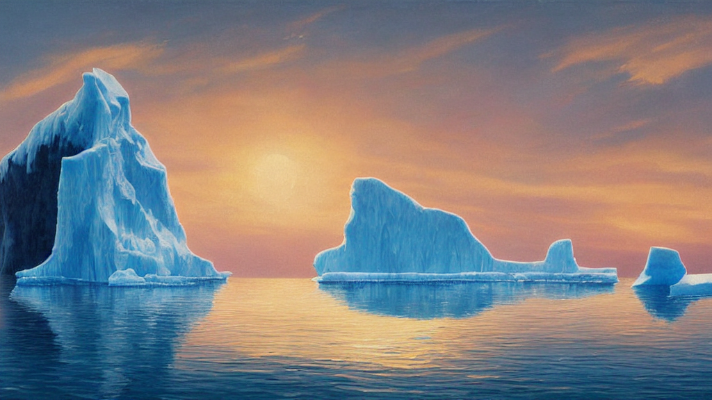 Iceberg Painting