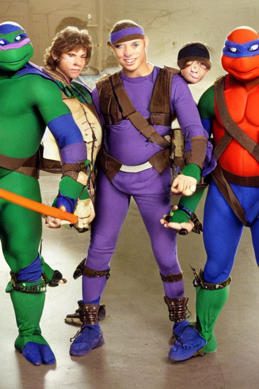 Human Teenage Mutant Ninja Turtles