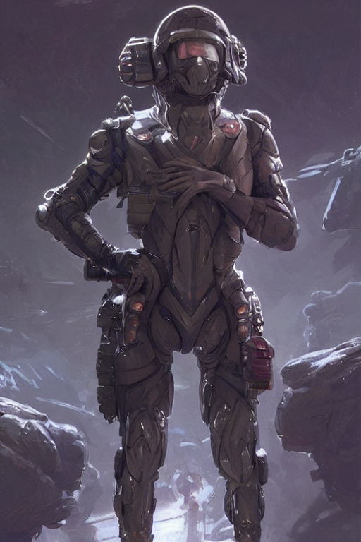 Female Sci Fi Soldier