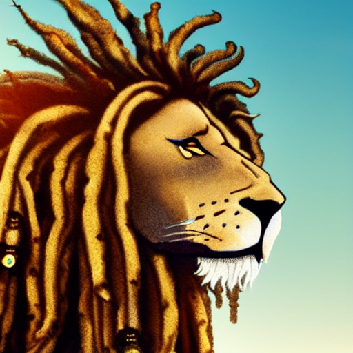 Rastafari Lion Dreads