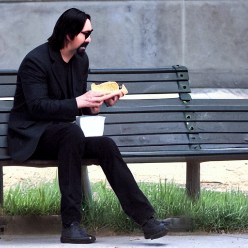 Keanu Reeves Bench