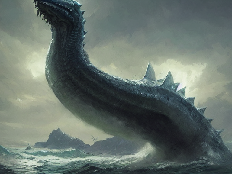 Sea Monster Concept Art
