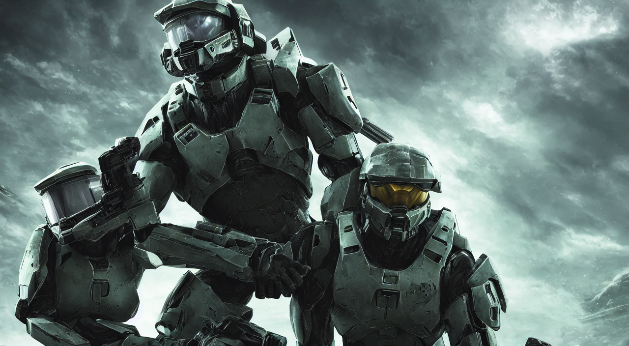 Master Chief And Cortana Wallpaper