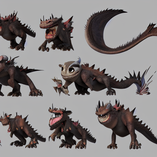 How To Train Your Dragon Character Design