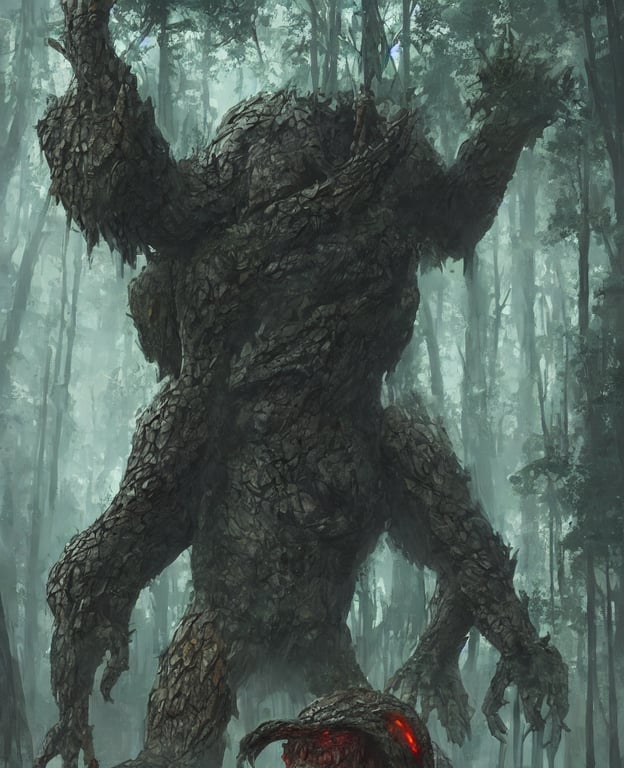 Giant Monster Concept Art