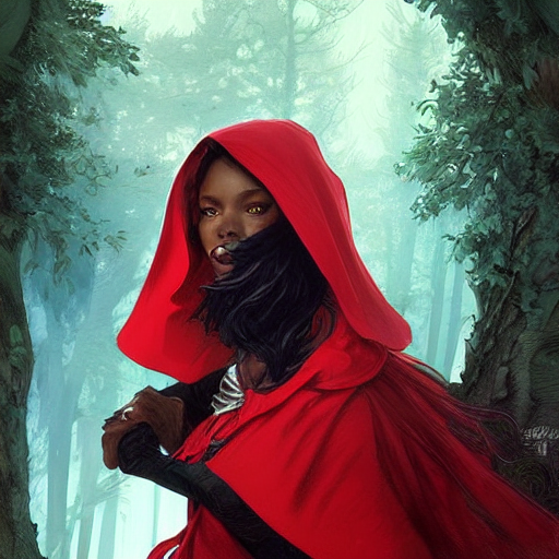 Little Red Riding Hood Dark Art