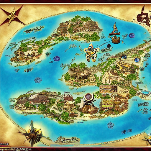 One Piece Map