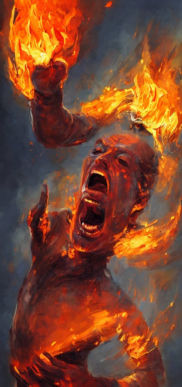 Man On Fire Art