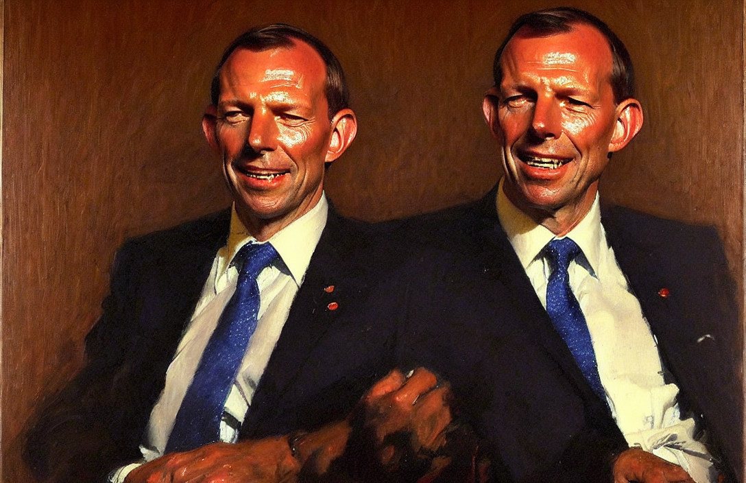 prompthunt: portrait of tony abbott australian politician ...