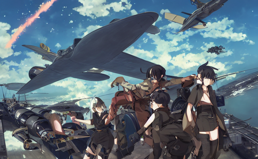 Battle Of Midway Cartoon